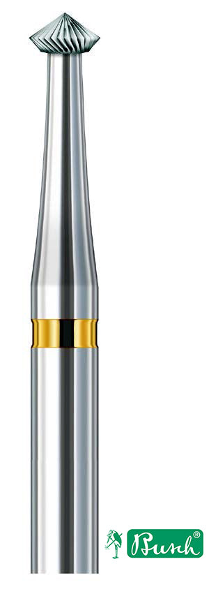Busch Super Carbide Heart Burs Fig 414Au